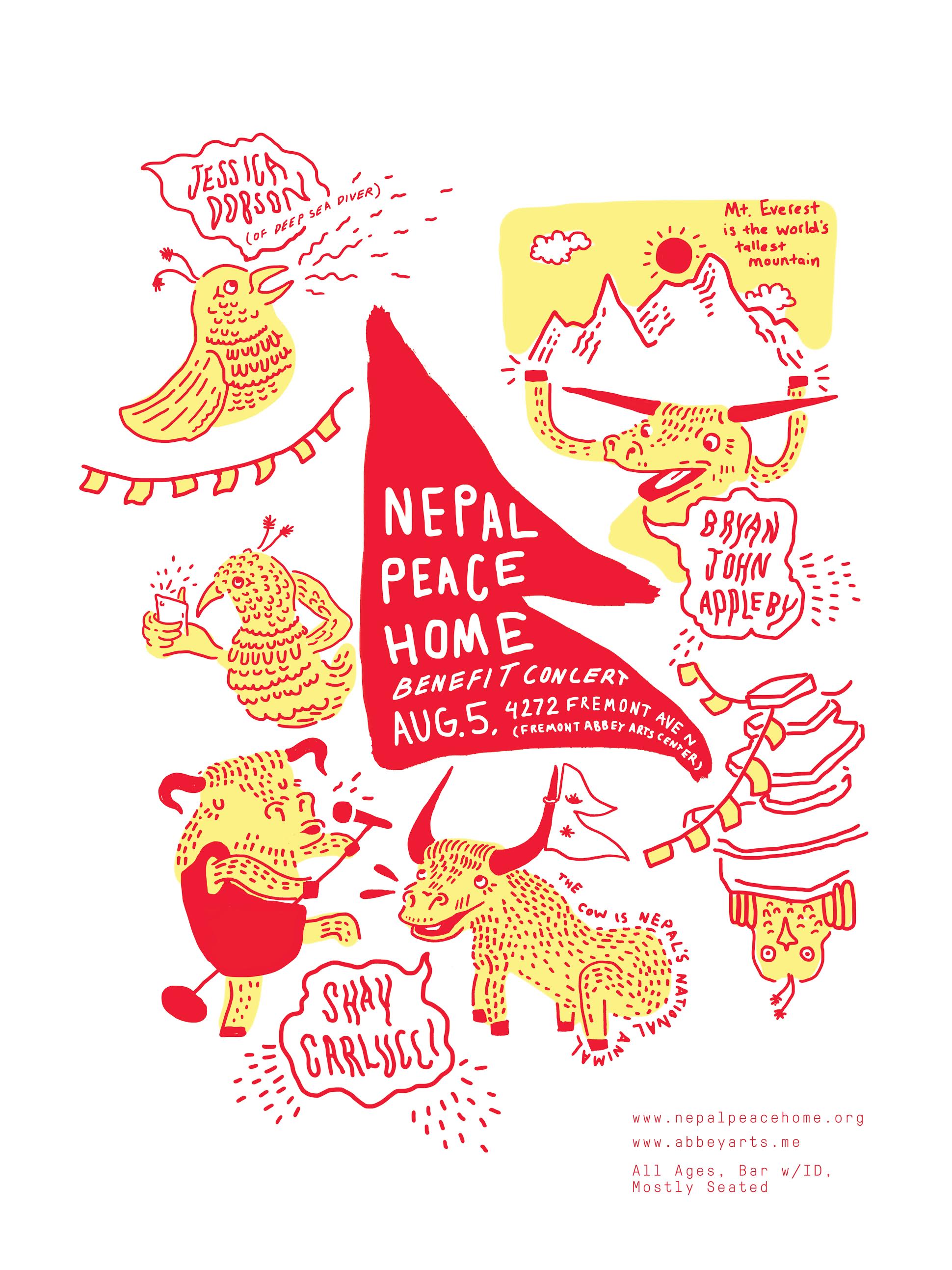 8-5 Concert Poster – Abbey Arts Presents, Seattle (Fremont Abbey Arts ...